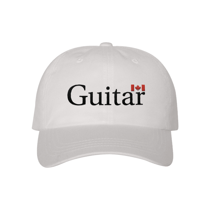 Cap - Mac Demarco - WHITE GUITAR DAD HAT - Diggers Factory
