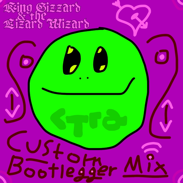 King Gizzard and the Lizard Wizard - Custom Bootlegger Mix - Hand ...