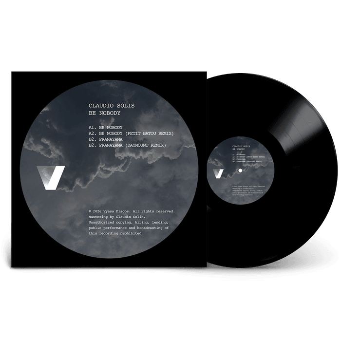Vinyl - Claudio Solis - Be Nobody - Diggers Factory