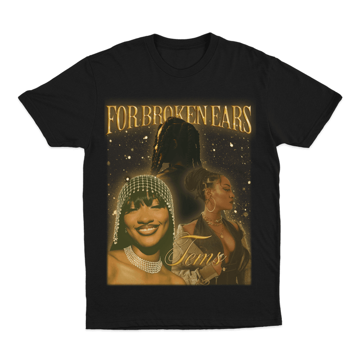 Merch - Tems - For Broken Ears - Vintage Tee - Hand numbered edition ...