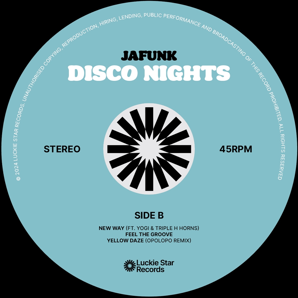 Jafunk - Disco nights - Numbered edition - Diggers Factory