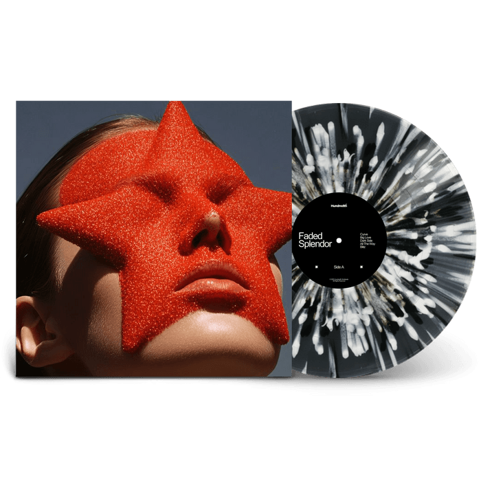Vinyl - Hundredth - Faded Splendor - Variant 1 - Black & White Splatter ...