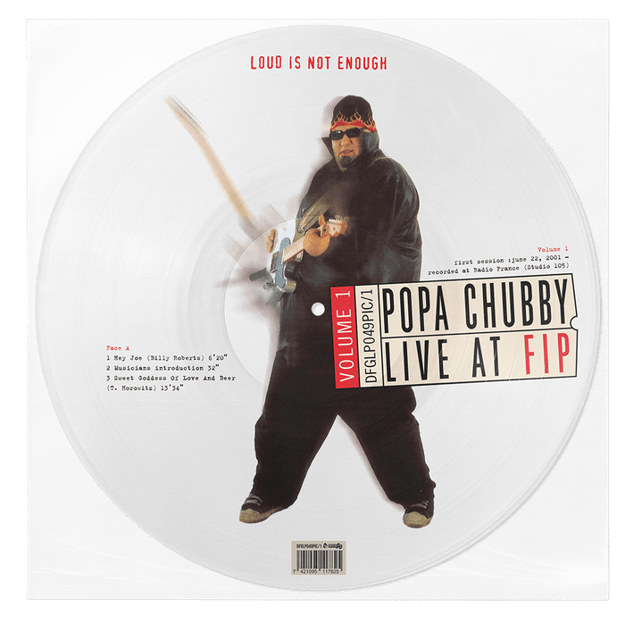 Vinyl - Popa Chubby - Live At FIP Vol 1 - Diggers Factory