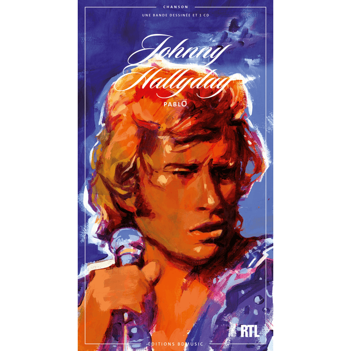 Cd - Johnny Hallyday - BD Chanson by pablO - Diggers Factory