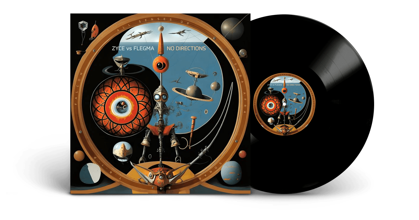 Vinyl - Zyce vs Flegma - No Directions - Diggers Factory