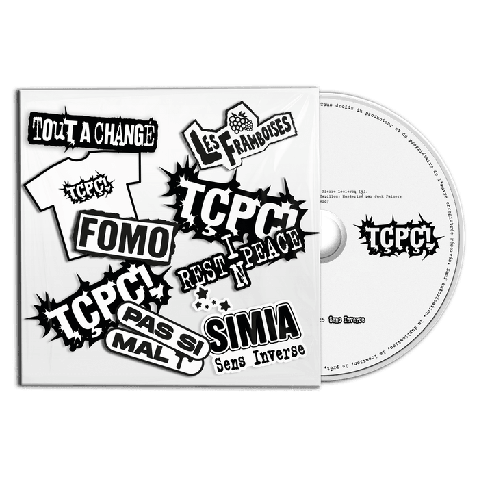 Cd - Simia - TÇPÇ! (CD personnalisable & stickers) - Diggers Factory