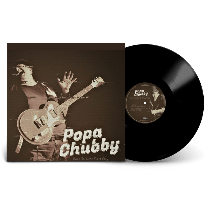 Vinyl - Popa Chubby - Back to New York City - Diggers Factory